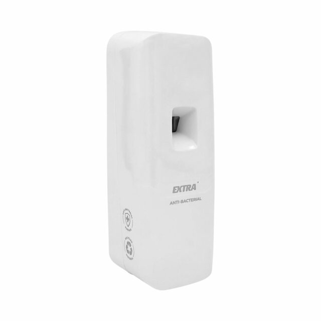 Extra Aerosol Air Freshener Auto Spray Dispenser, White – Hospeco PTY LTD