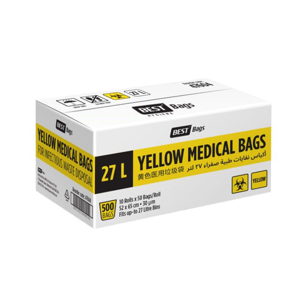 Best Hygiene Yellow Medical Bags – Hospeco