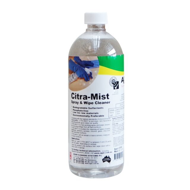 Agar Citra-Mist Spray and Wipe Cleaner – Hospeco PTY LTD
