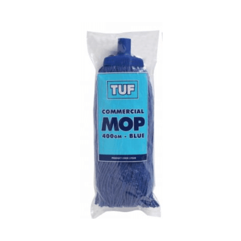 TUF Commercial Mops , 400g, Blue – Hospeco