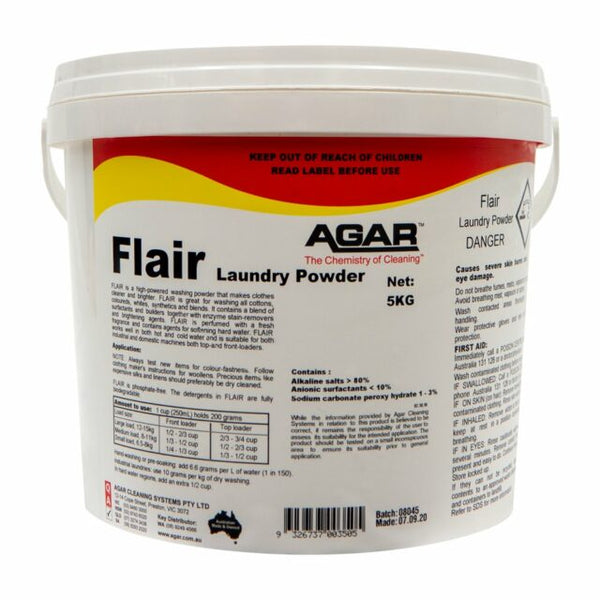 Agar Flair Laundry Powder – Hospeco