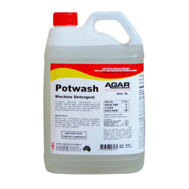 Agar Potwash Machine Detergent – Hospeco