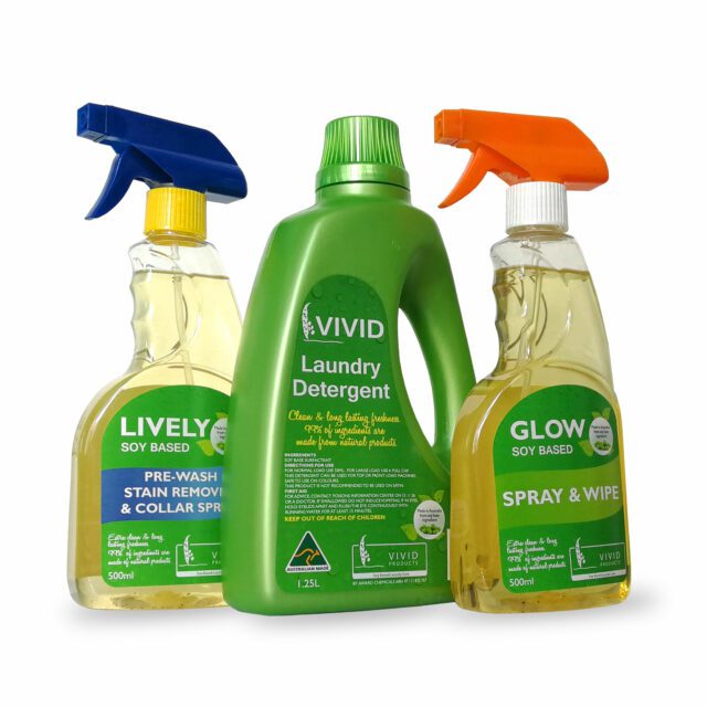 Vivid Soy Based Laundry Care Starter Pack – Hospeco PTY LTD